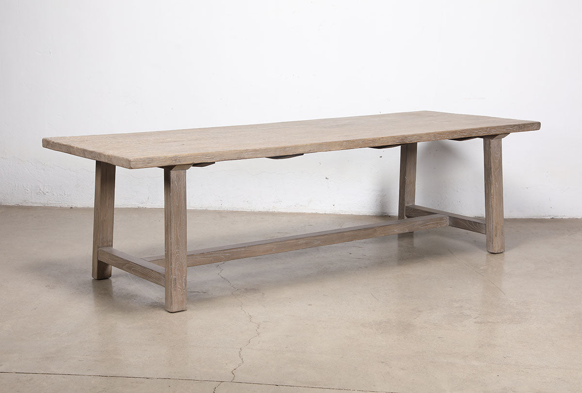 Raphael Reclaimed Dining Table – Cotswold Grey