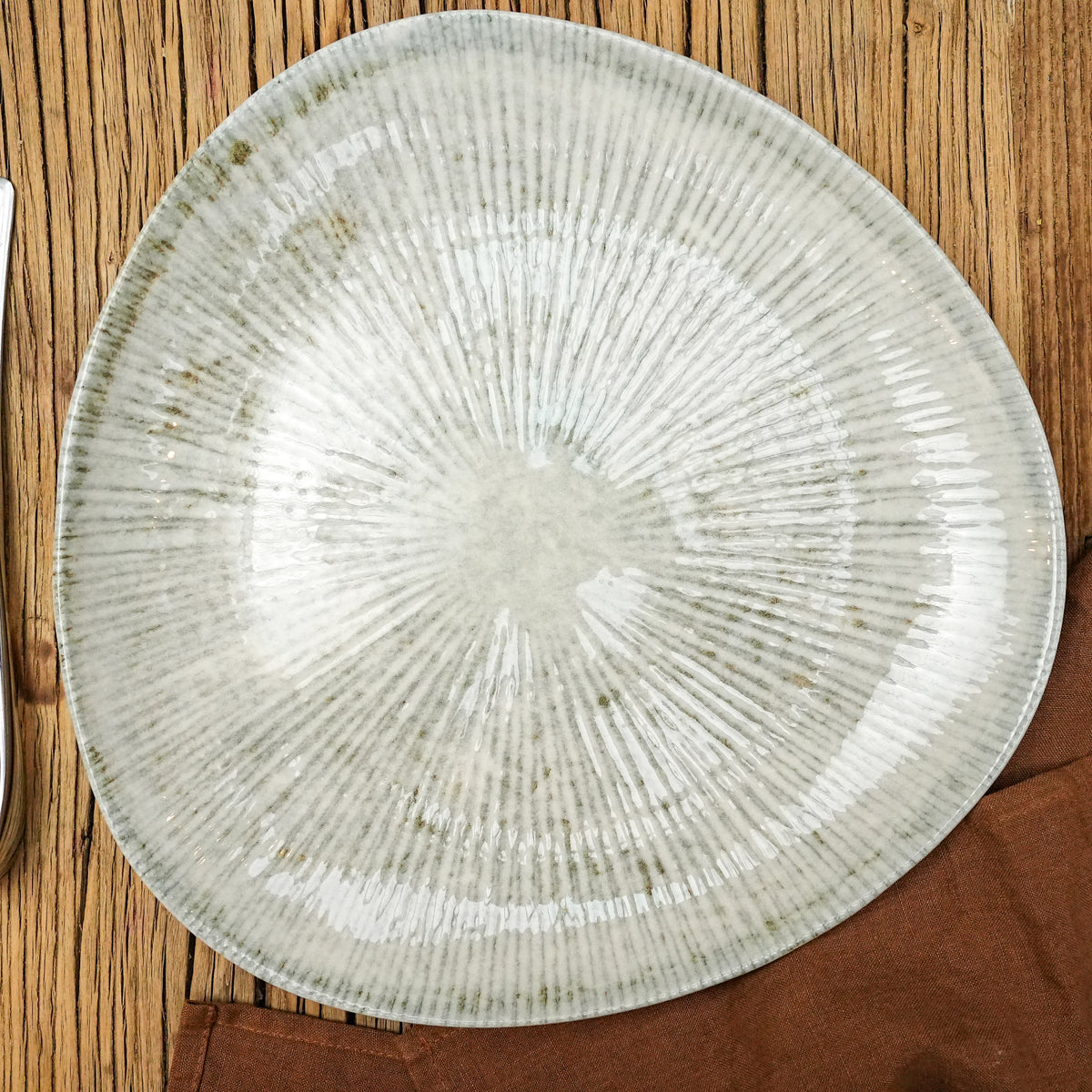 Neptune Pera Plate 30cm - Cotswold Grey
