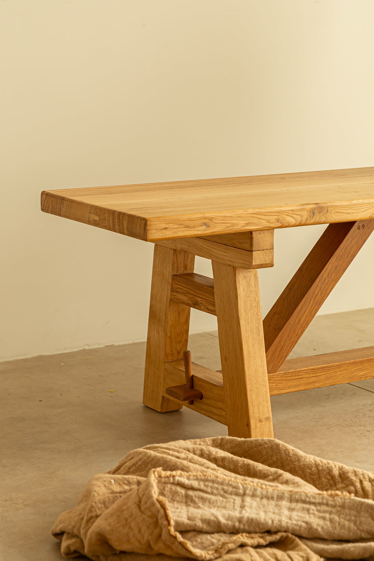 Farmcote Farmhouse Bench - 120cm - Cotswold Grey