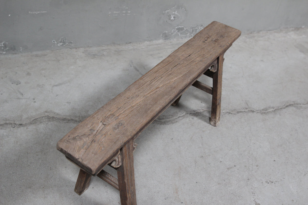 Edward Vintage Pig Bench – Cotswold Grey