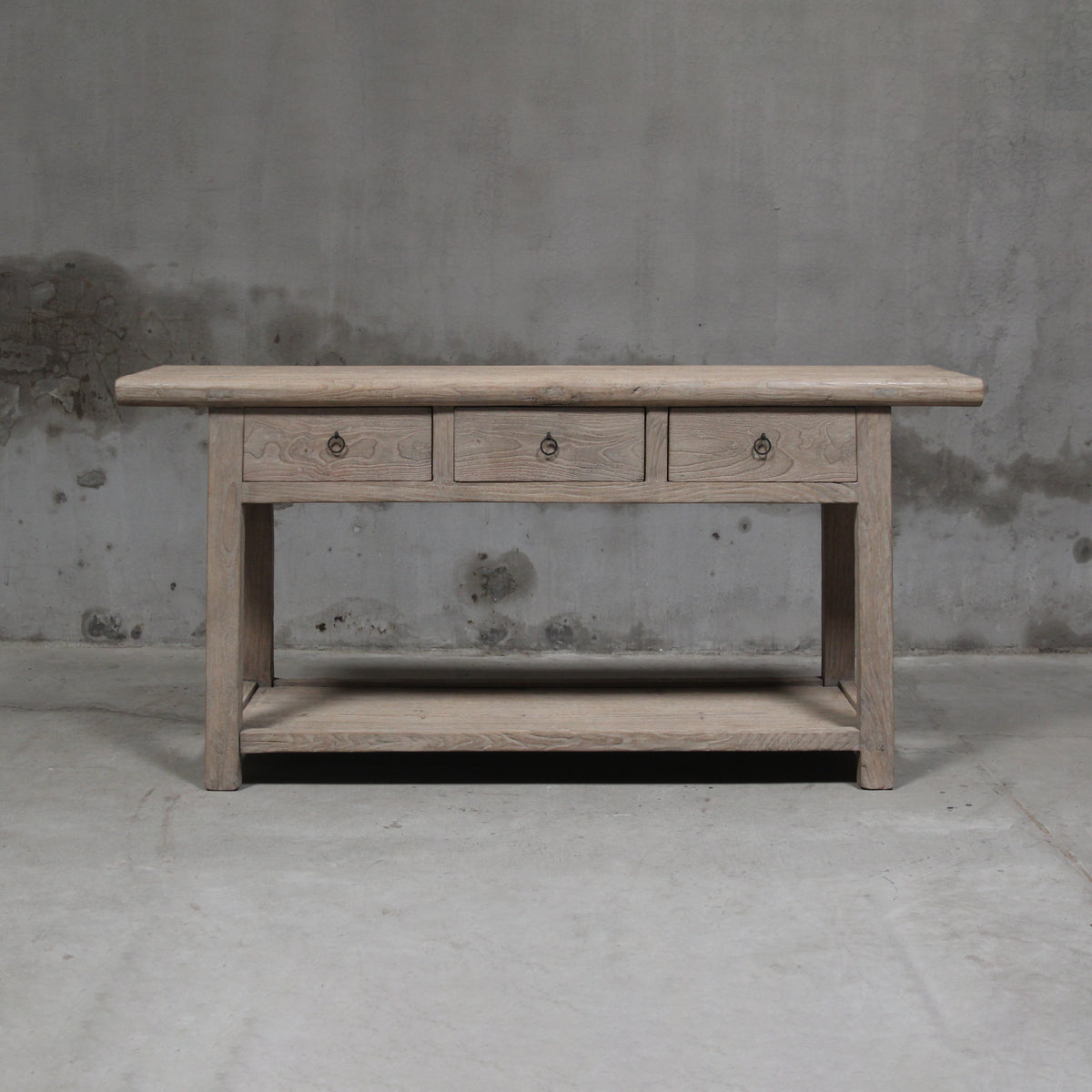 Stanley Reclaimed Console Table – Cotswold Grey